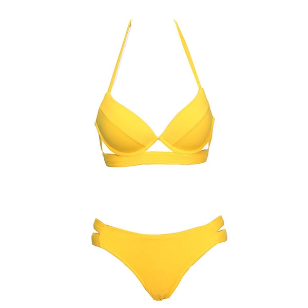 Andzhelika Bikinis Women Bandage Swimsuit Bikini 2021 Sexy Push Up Swi ...